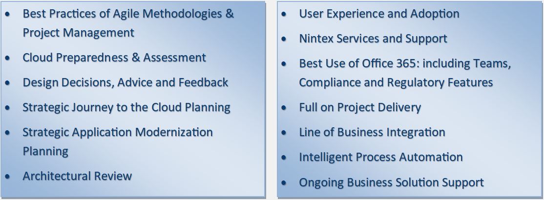 Microsoft 365 Advisory services - Gig Werks